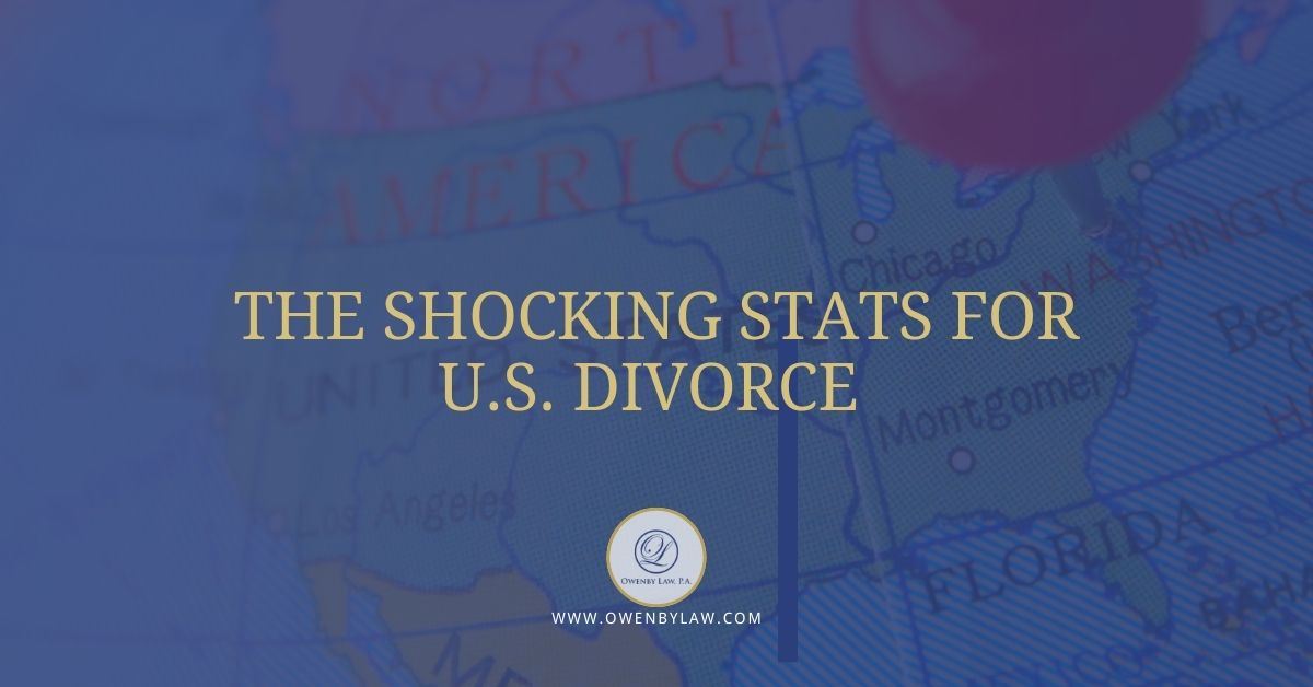 The Shocking Stats in U.S. Divorce [Infographic] | Owenby Law